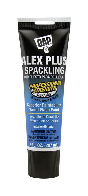 DAP Alex Plus Ready to Use White Spackling Compound 7 oz - Ace Hardware