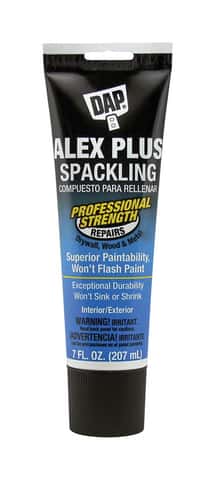 DAP Alex Plus Ready to Use White Spackling Compound 7 oz Mfr ...