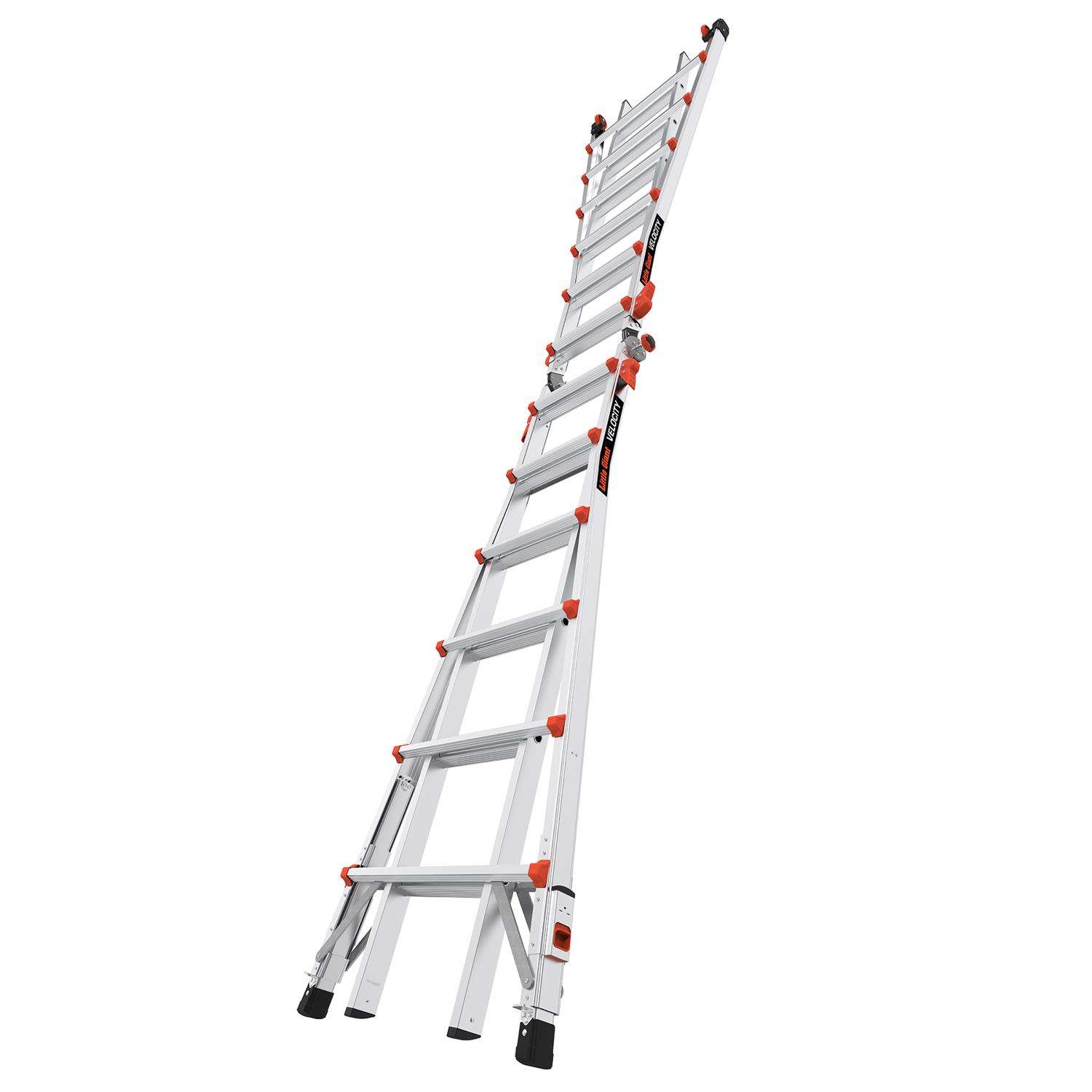 Little Giant Velocity 26 ft. H Aluminum Telescoping Multi-Position ...