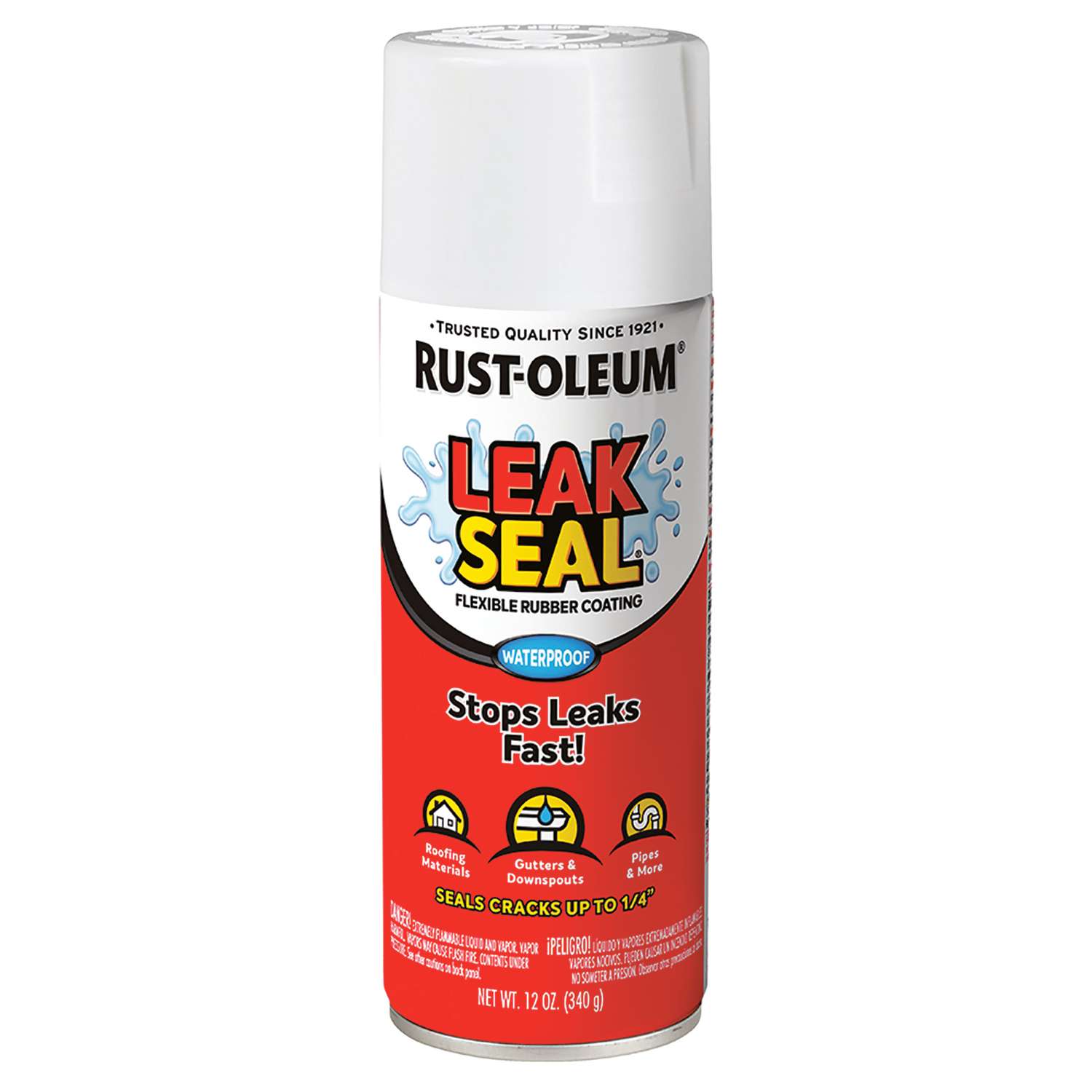 Rust-Oleum White Leakseal Flexible Rubber Sealant 12 oz. - Ace Hardware