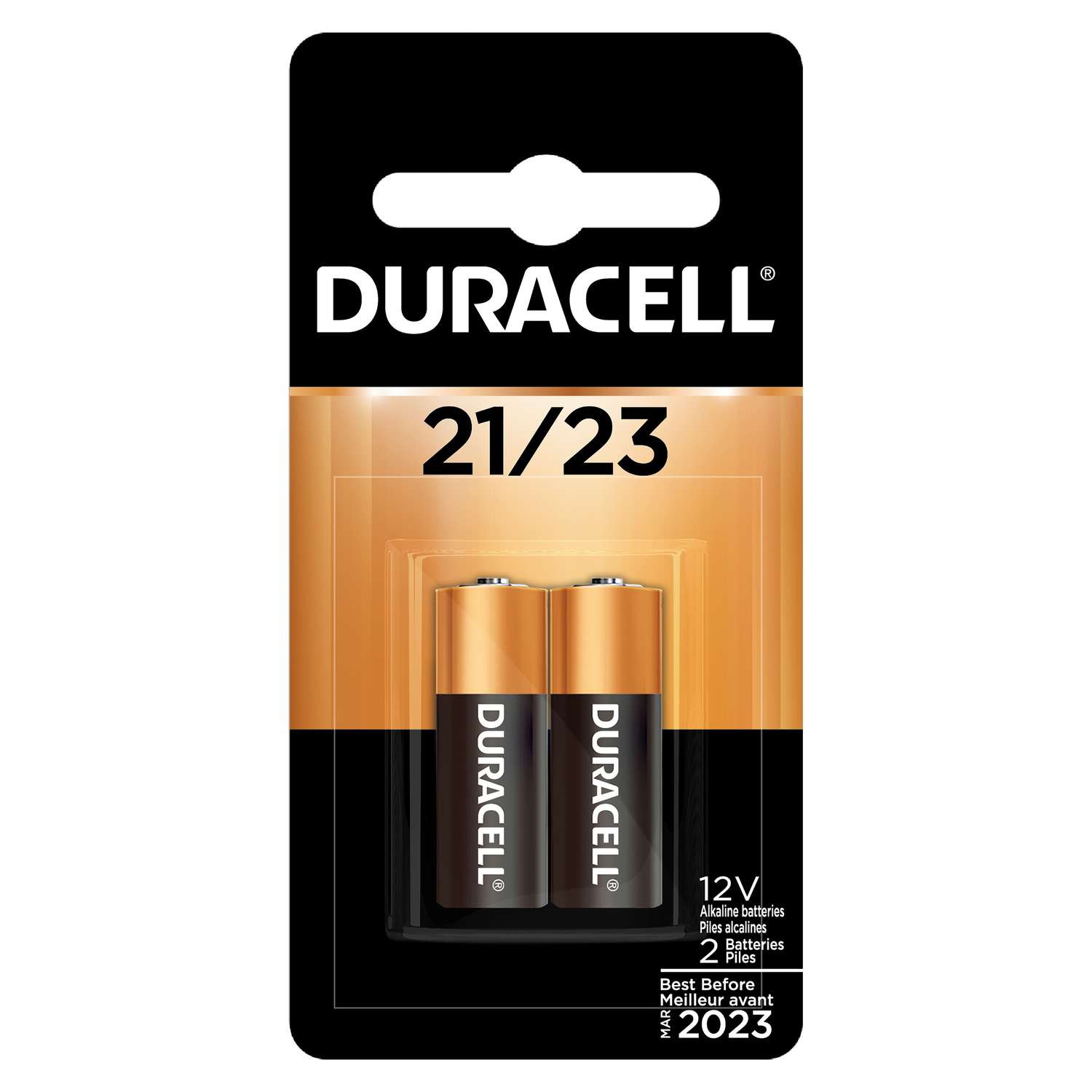 Duracell Alkaline 21/23 12 volt Security and Electronic Battery 2 pk ...