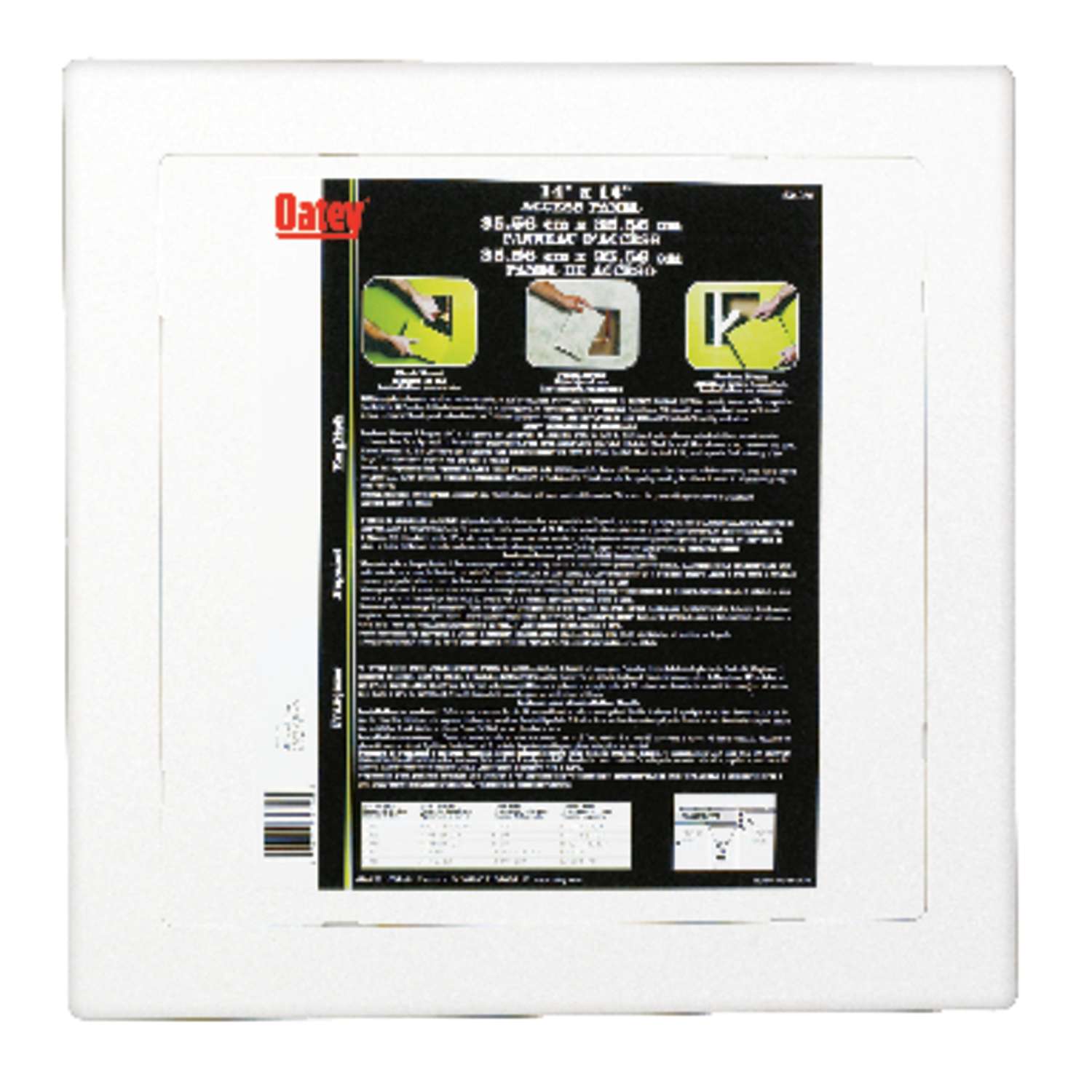 Oatey Snap-In Access Panel with Frame - Ace Hardware