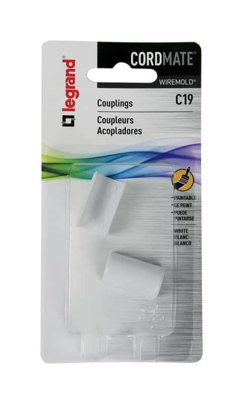 Legrand Cordmate Coupling Cord Cover - Ace Hardware