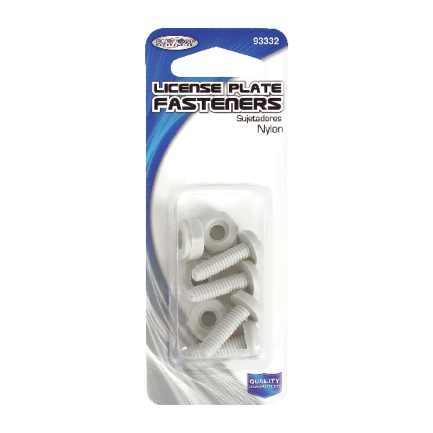 Custom Accessories White Nylon License Plate Fasteners - Ace Hardware