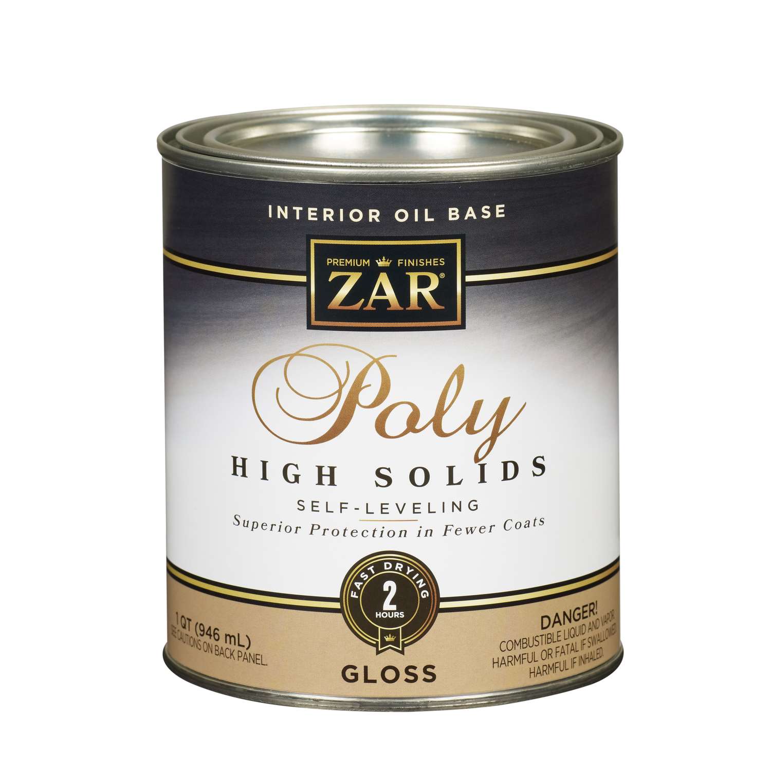 ZAR Gloss Clear Oil-Based Polyurethane 1 qt - Ace Hardware