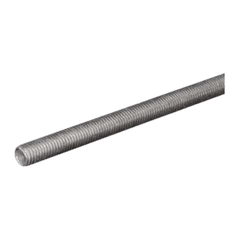 SteelWorks 3/8 in. D X 36 in. L Zinc-Plated Steel Threaded Rod - Ace ...