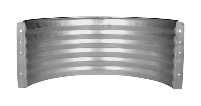 Tiger Brand Jack Post 18 in. H X 37 in. W Galvanized Steel Area Wall ...