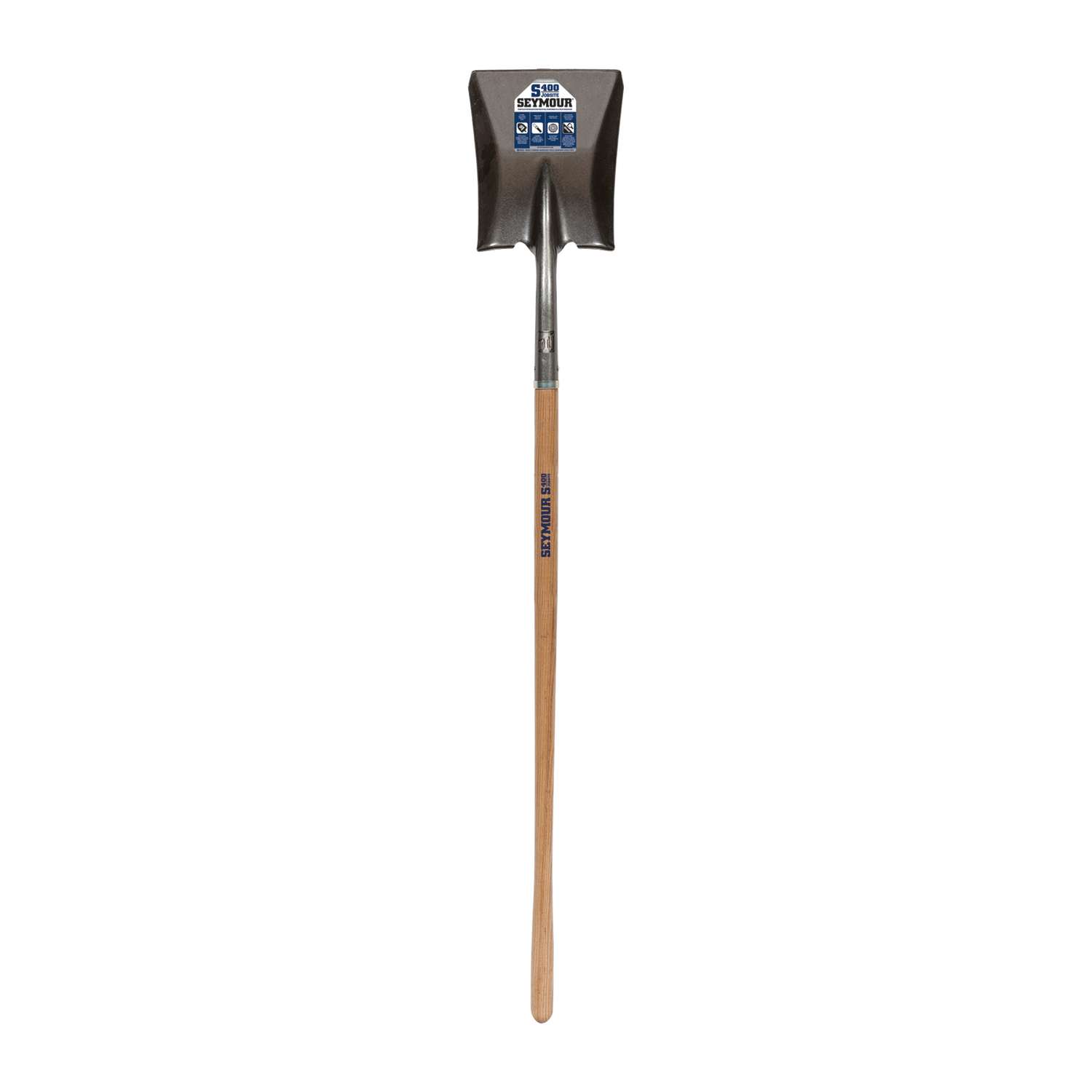 Seymour S400 Jobsite Steel Square Shovel Wood Handle - Ace Hardware