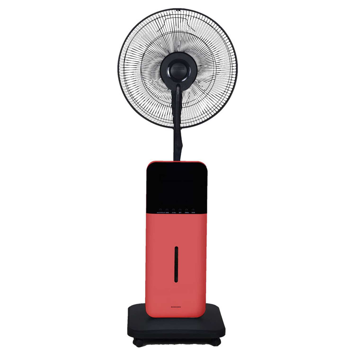 SUNHEAT CoolZone 51 in. H X 18 in. D 9 speed Oscillating Misting Fan ...