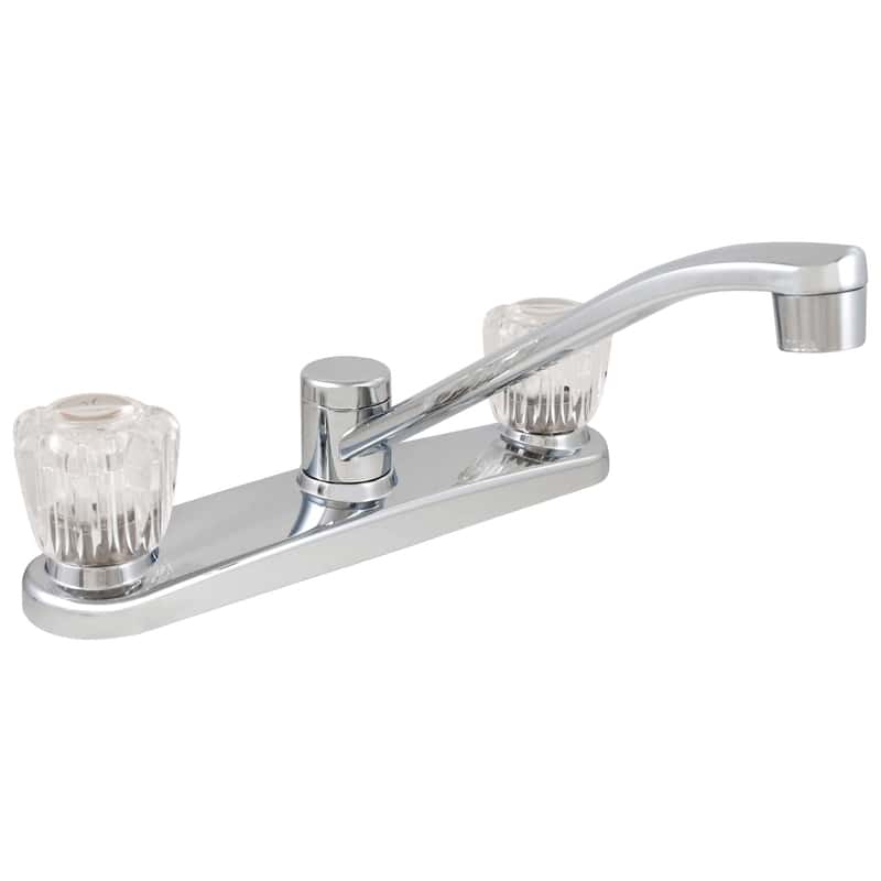 LDR Two Handle Chrome Kitchen Faucet - Ace Hardware