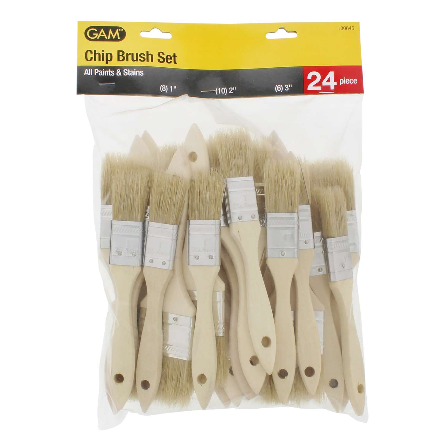 GAM Flat Chip Brush Set - Ace Hardware