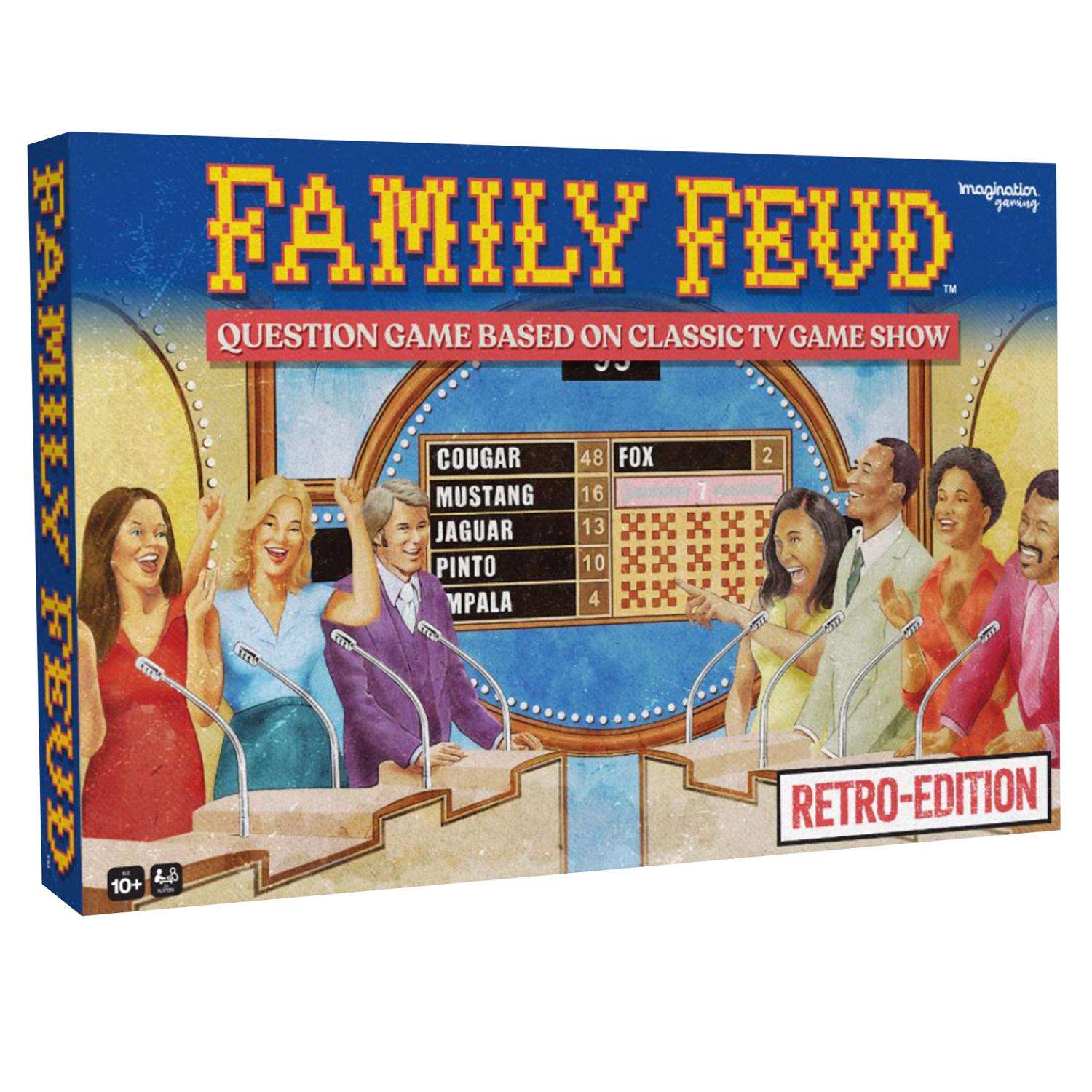 Imagination Games Family Feud Board Game Cardboard Multicolored - Ace ...