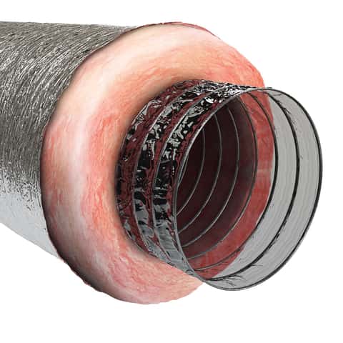 Imperial 25 ft. L X 6 in. D Silver Poly Duct - Ace Hardware