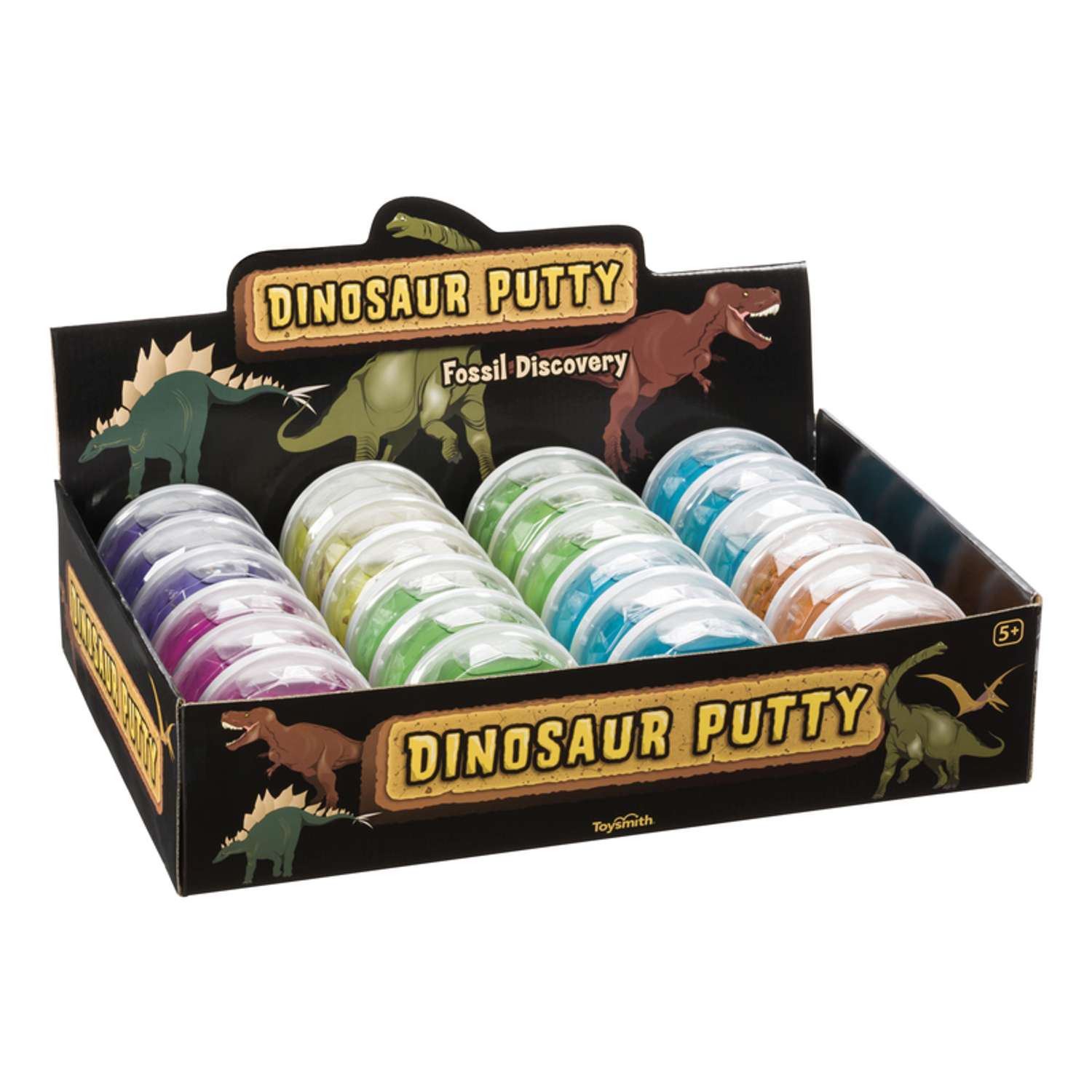 Toysmith Dinosaur Fossil Putty Plastic/Slime Assorted 24 pc - Ace Hardware