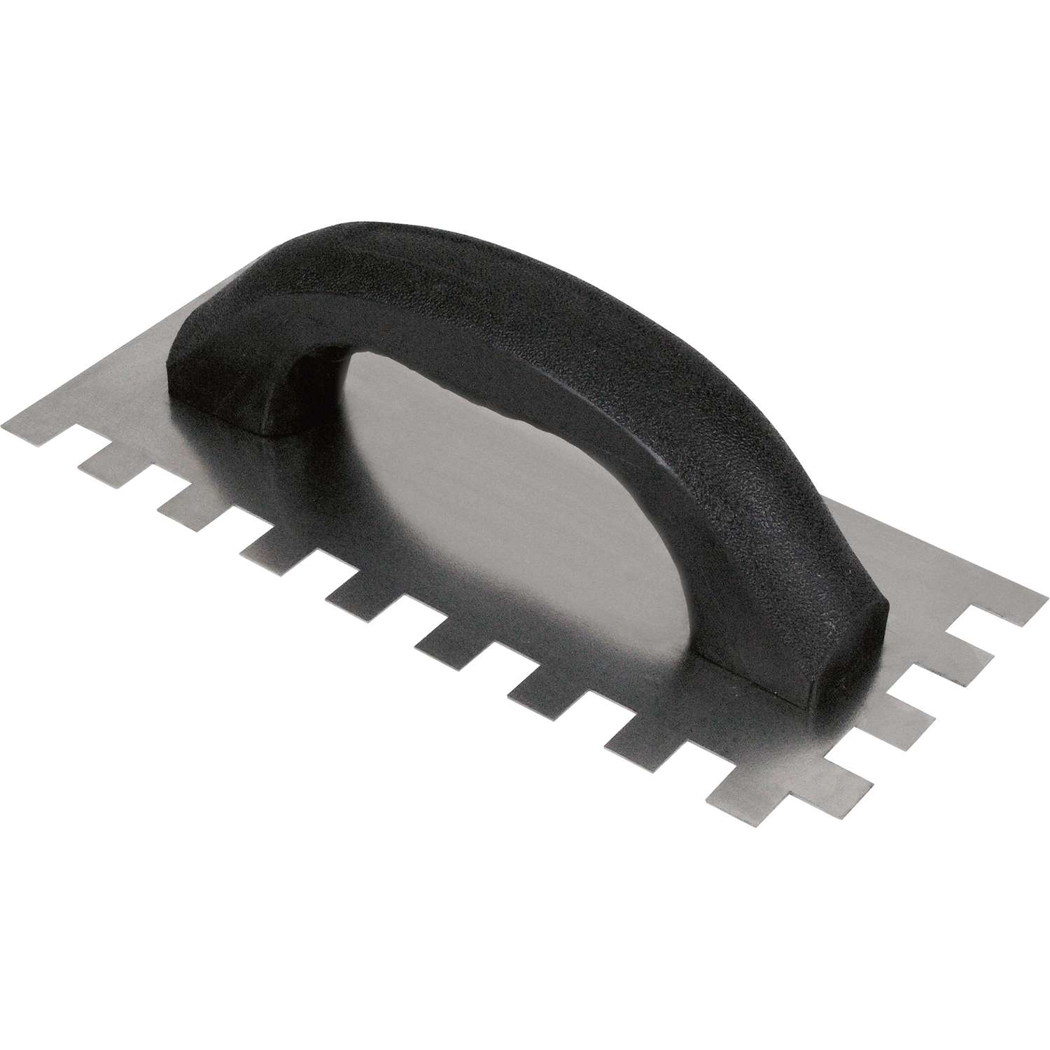 QEP Economy 4 in. W X 9 in. L Plastic/Steel Square Notch Trowel 1 pc ...