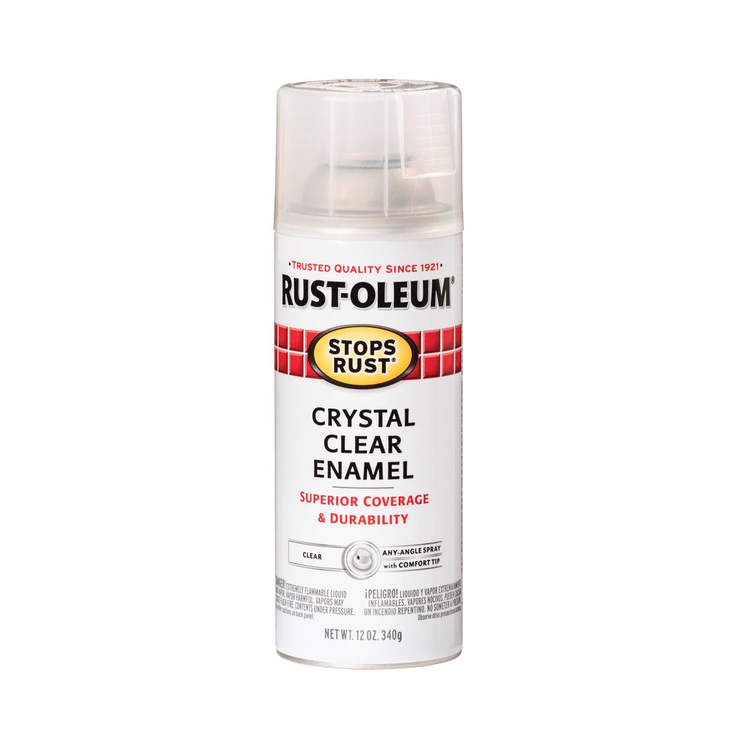 Rust-Oleum Stops Rust Indoor and Outdoor Gloss Crystal Clear Rust ...