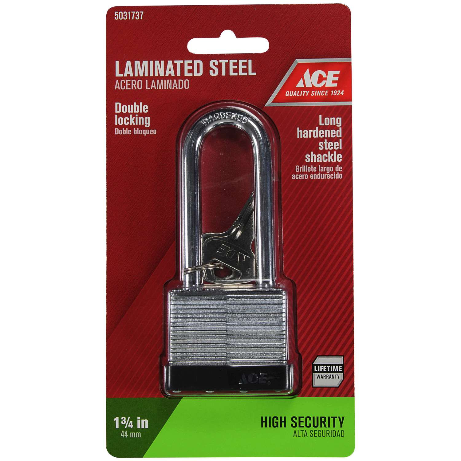 Ace 1-3/8 in. H X 1-3/4 in. W X 1-1/16 in. L Steel Double Locking ...