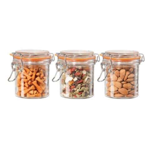OGGI 9 oz Clear Canister Set 3 pk - Ace Hardware
