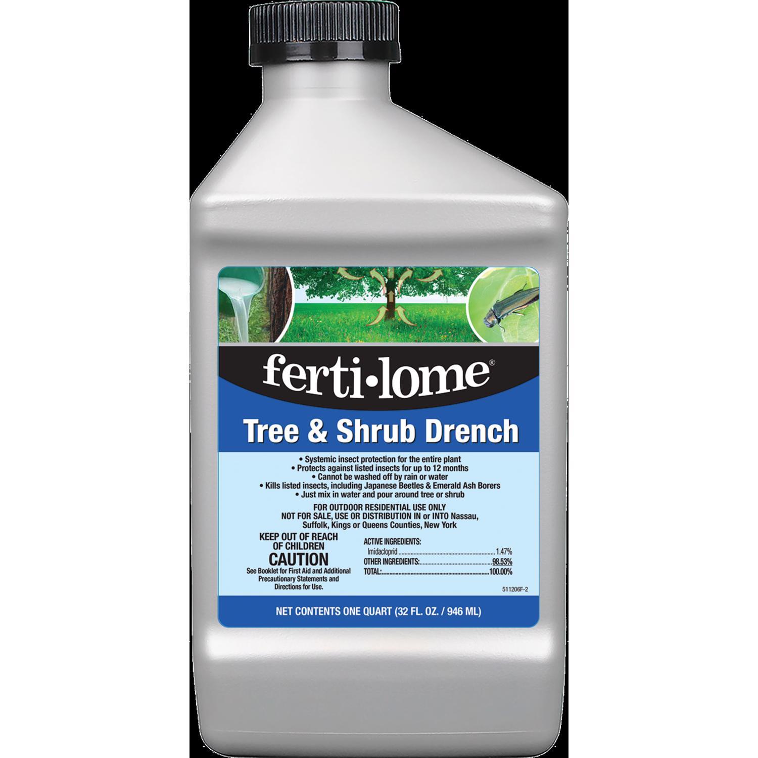 Ferti-lome Tree & Shrub Drench Systemic Insecticide Liquid 32 oz Mfr ...