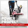 Toro Power Clear 821 QZE 21 in. 252 cc Single stage Gas Snow Blower Mfr ...