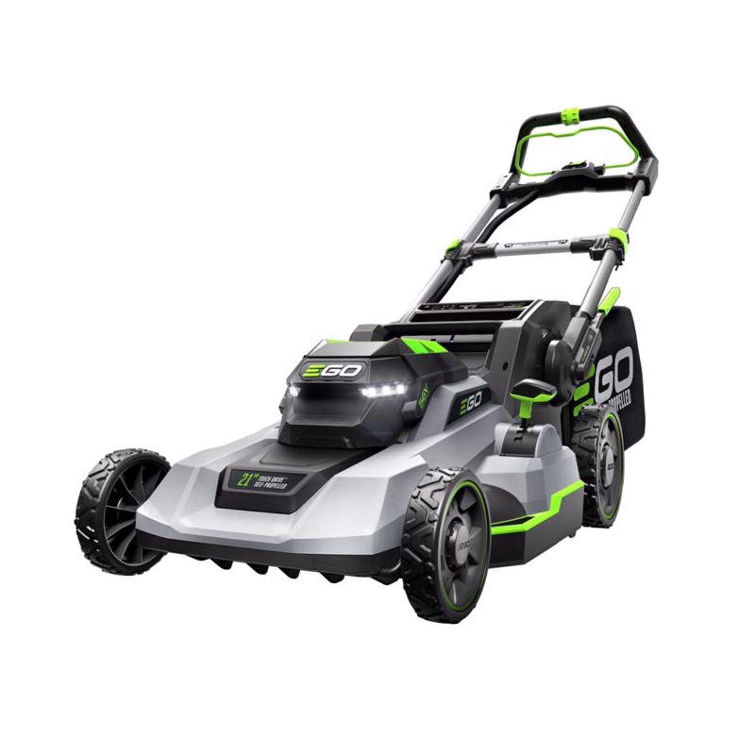 EGO Power+Touch Drive LM2125SP 21 in. 56 V Battery Self-Propelled Lawn ...