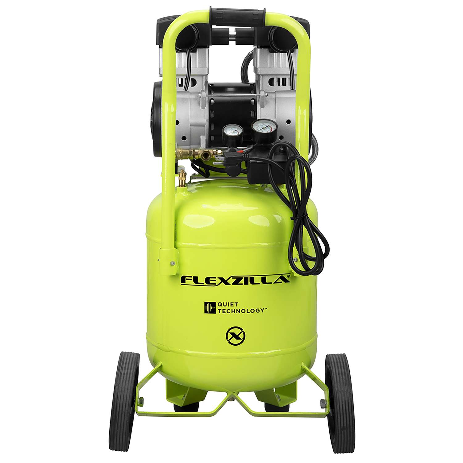 Flexzilla 10 gal Vertical Portable Air Compressor 125 psi 2 HP - Ace ...