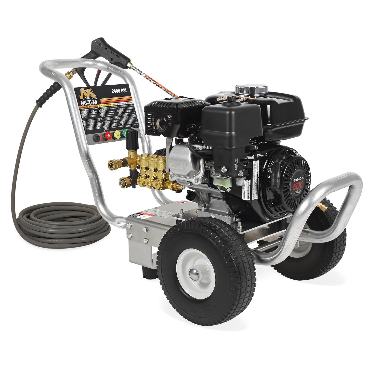 Mi-T-M CA Series GX200 Honda 2400 psi Gas 2.4 gpm Pressure Washer - Ace ...