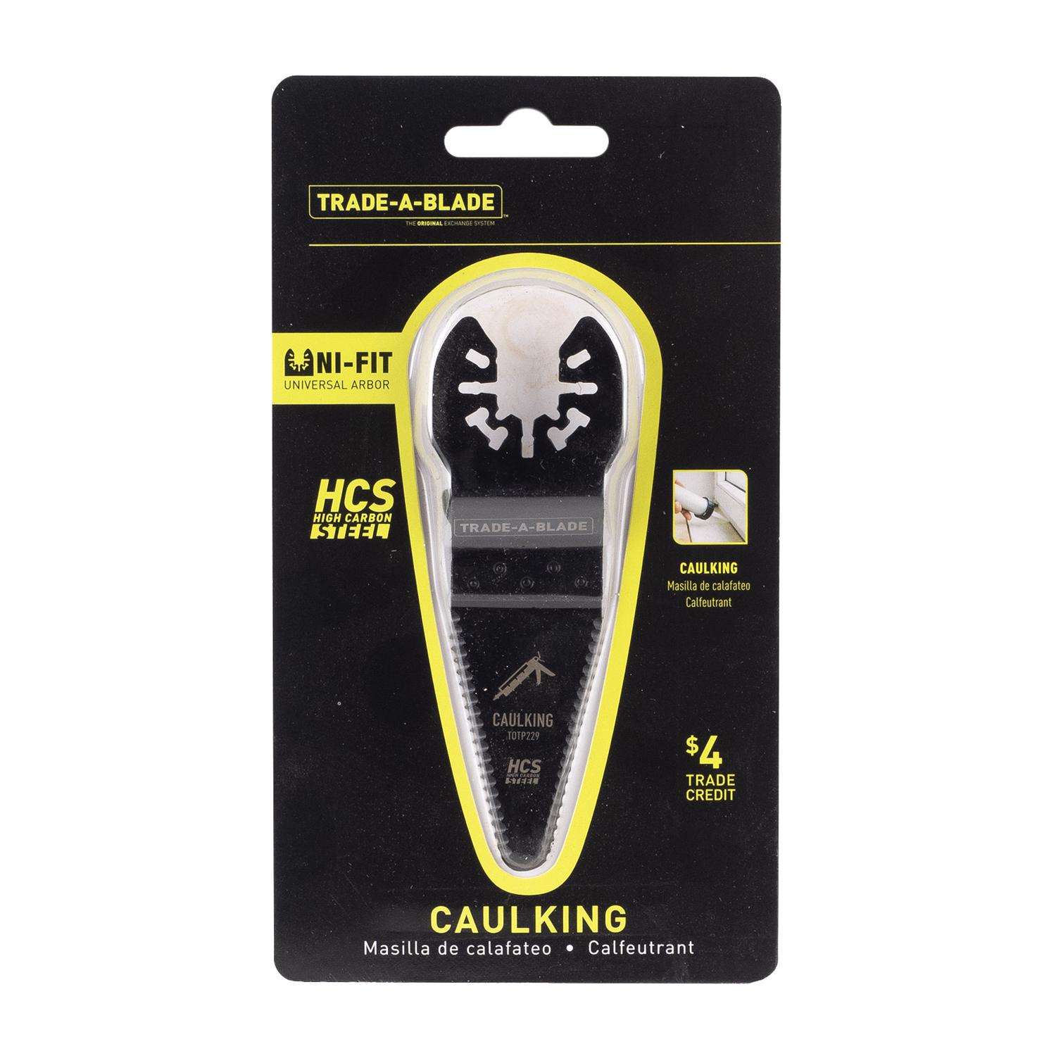 Trade A Blade High Speed Steel Caulking Scraper Blade General Purpose ...