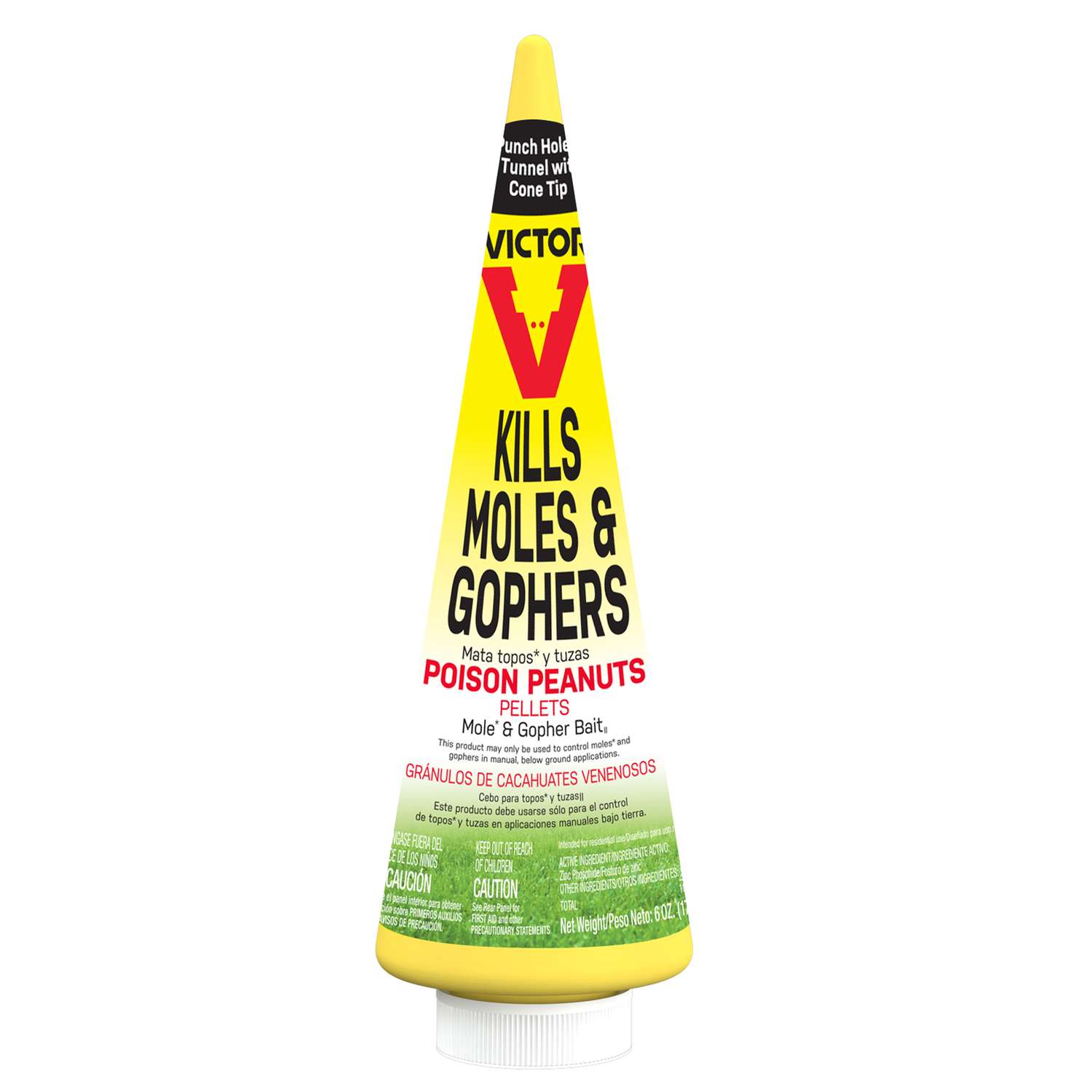 Victor Toxic Poison Peanuts Pellets For Gophers and Moles 6 oz. - Ace ...
