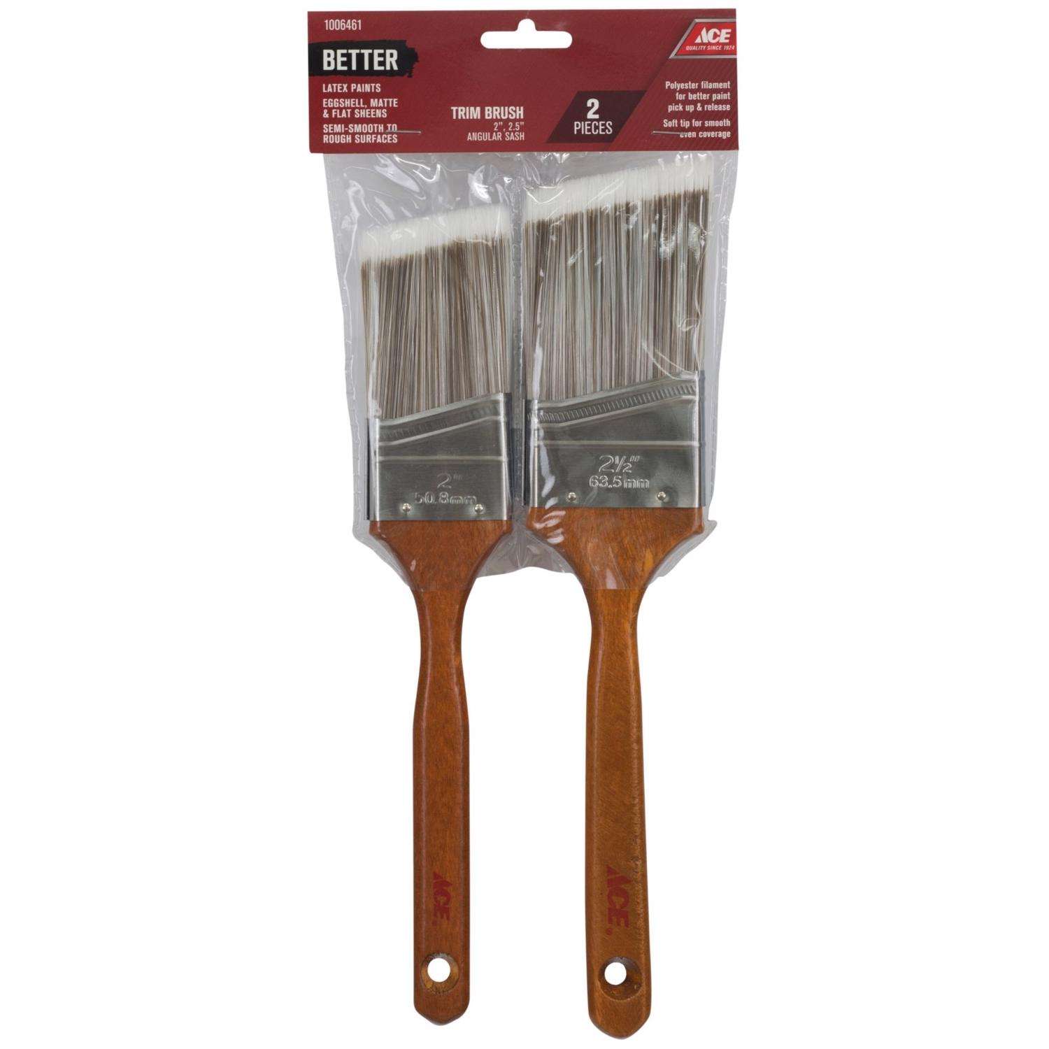 Ace Better Angle Paint Brush Set - Ace Hardware
