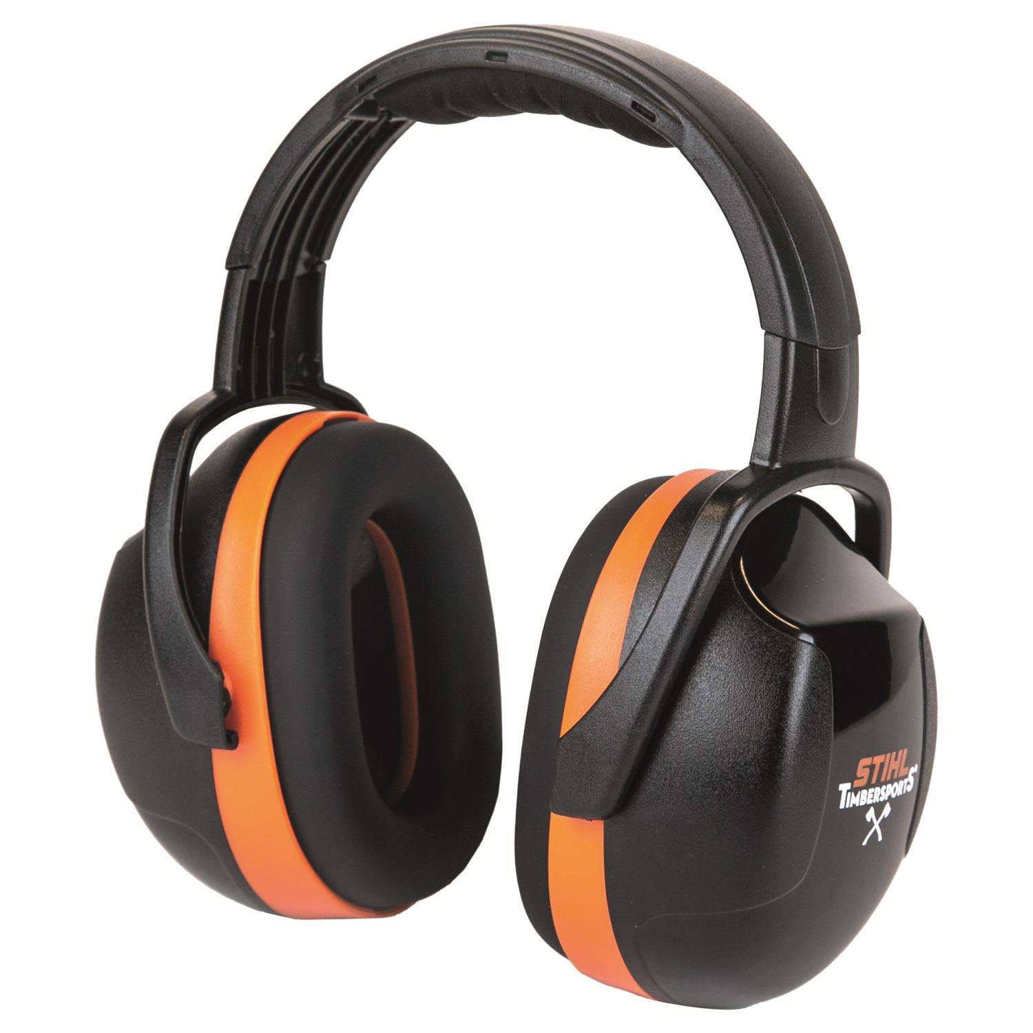 STIHL Timbersports 29 dB Headband Hearing Protector Black/Orange 1 pk ...