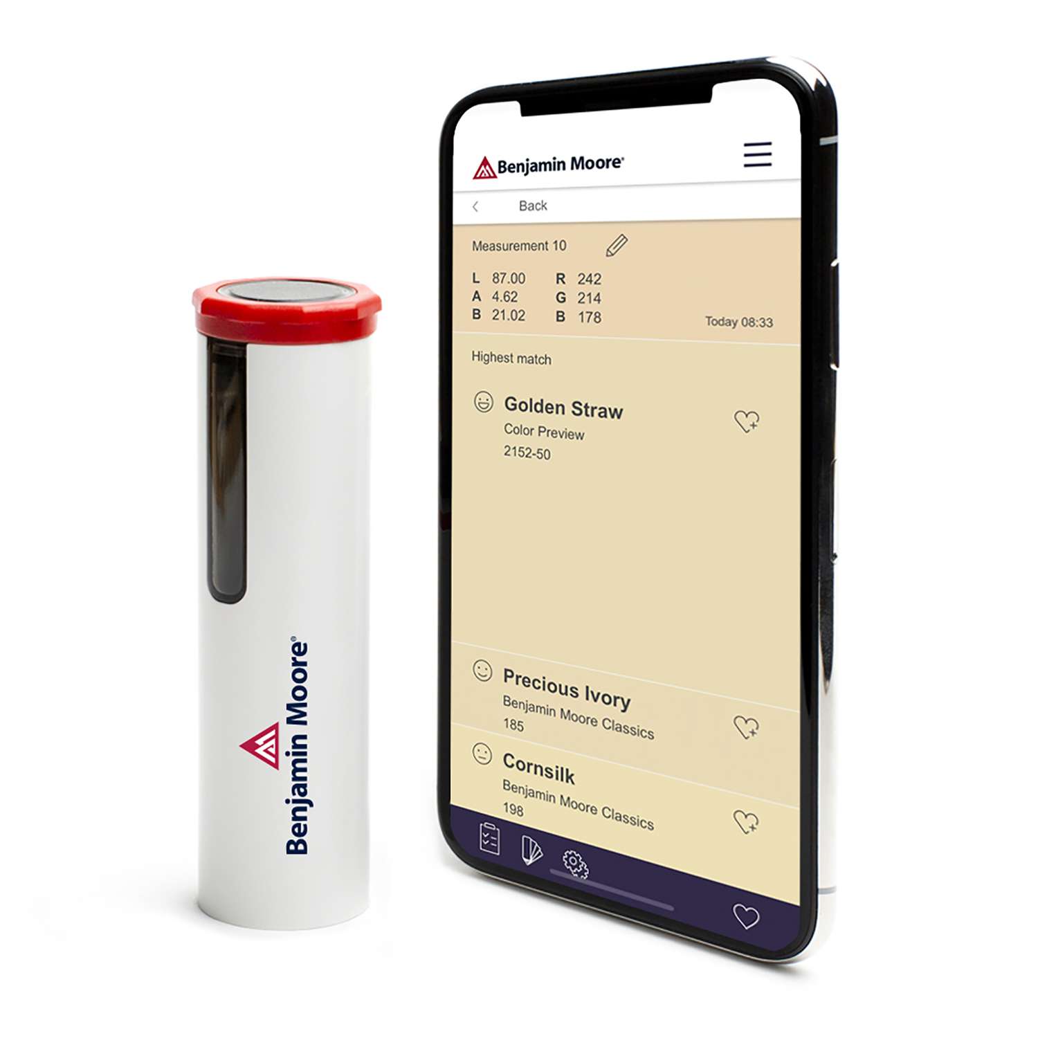 Benjamin Moore ColorReader Pro 1.18 in. W X 4.29 in. L Multicolored ...