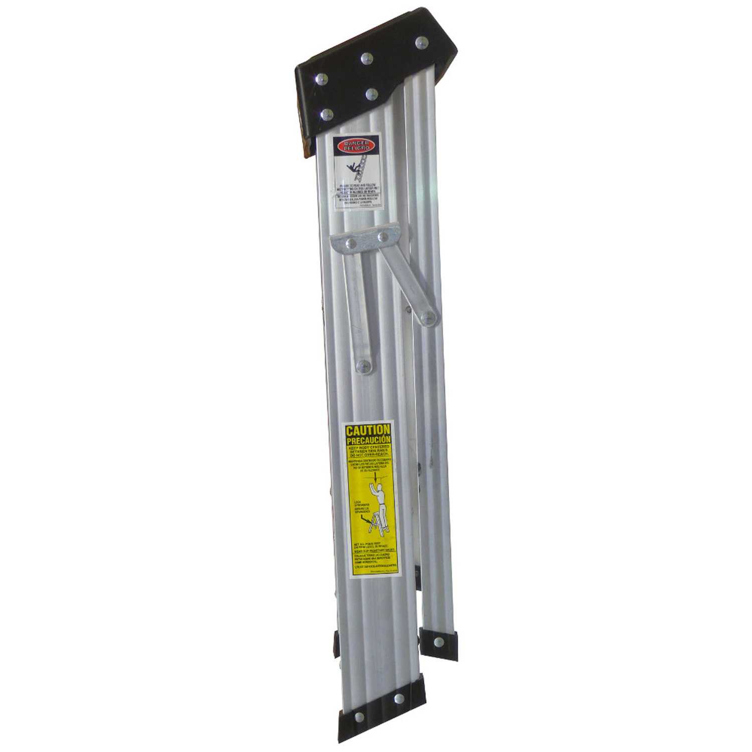 Werner 2 ft. H x 17 in. W Aluminum Step Ladder Type IA 300 lb. capacity ...