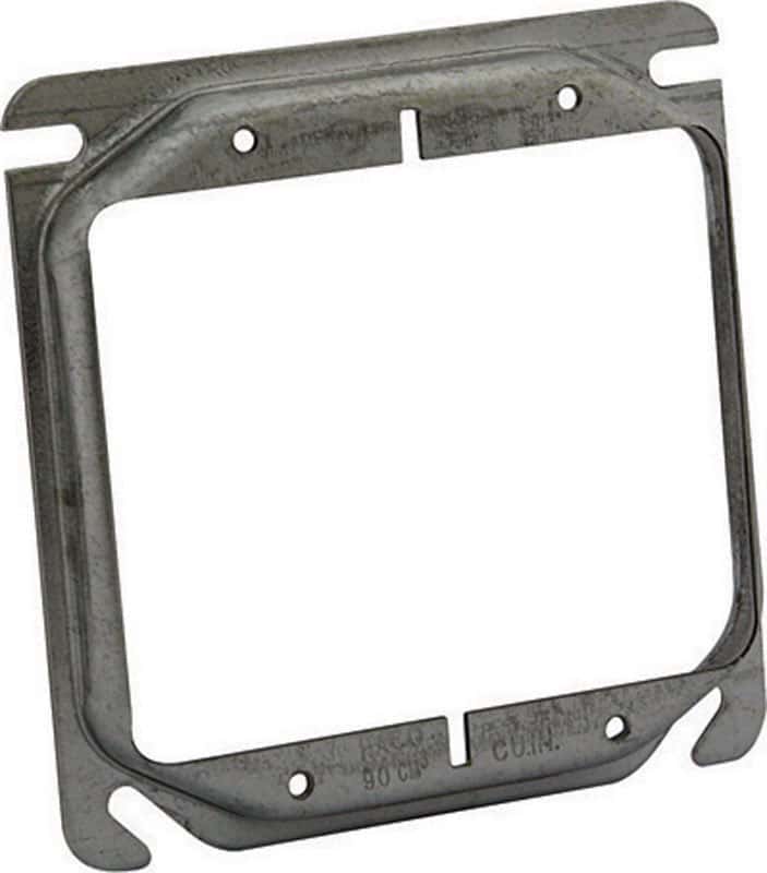 Raco Square Steel 2 gang Box Cover For Two Wiring Devices - Ace Hardware