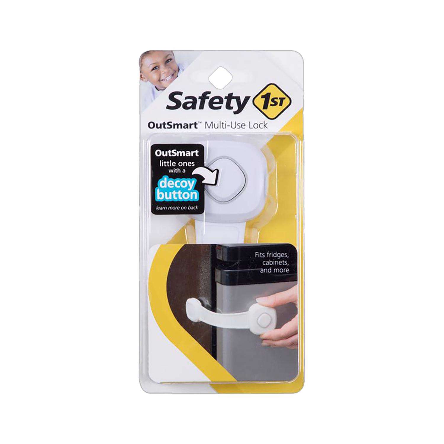 Safety 1st OutSmart White Plastic Multi-Use Lock 1 pk - Ace Hardware