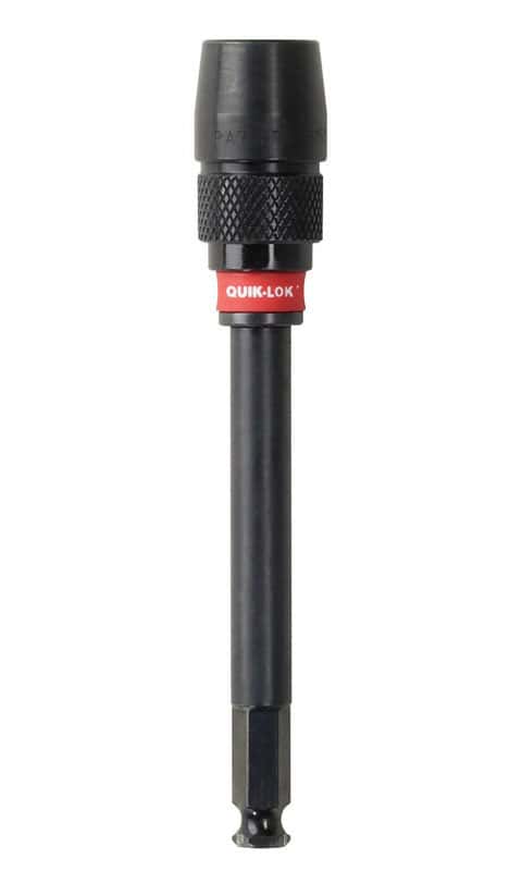 Milwaukee QUIK-LOK 5.5 in. Alloy Steel Drill Chuck Extension 7/16 in ...