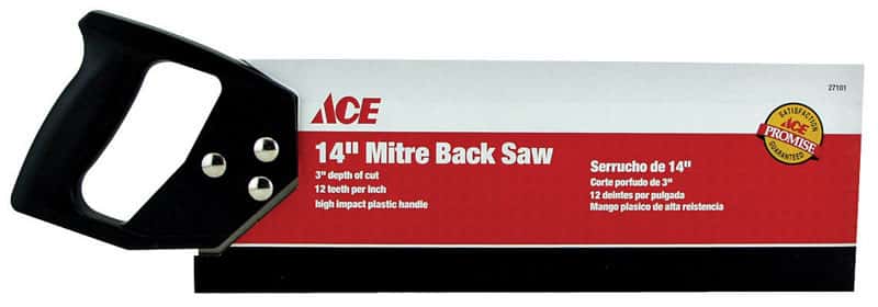 Ace 14 in. Mitre Back Saw 12 TPI - Ace Hardware