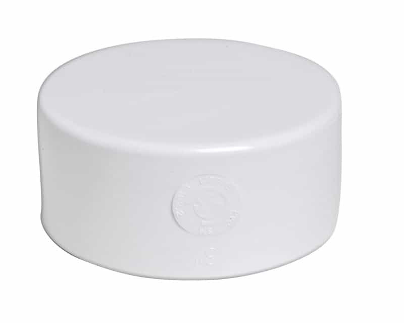 Plastic Trends 3 in. Hub x 3 in. Dia. Hub PVC Drain Cap - Ace Hardware
