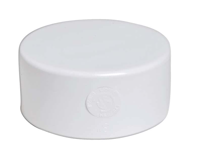 Plastic Trends 3 in. Hub x 3 in. Dia. Hub PVC Drain Cap - Ace Hardware