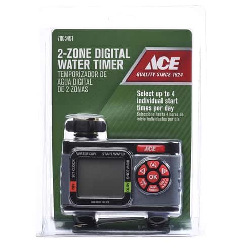 Ace HydroLogic Programmable 2 Zone Digital Water Timer - Ace Hardware