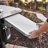 Weber Slate Rust-Resistant 3 Burner Liquid Propane Outdoor Griddle ...