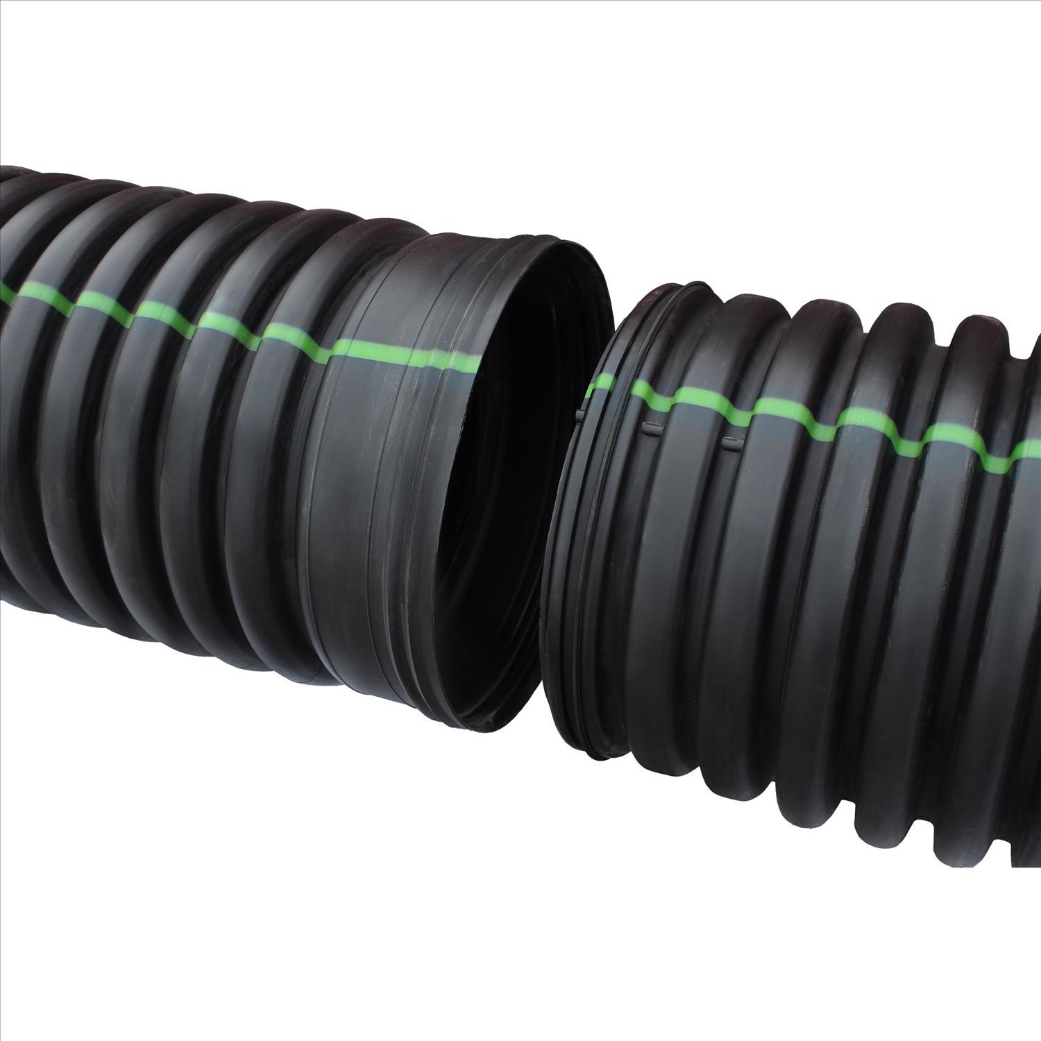 Advance Drainage Systems 15 in. D X 20 ft. L Polyethylene Culvert Pipe ...