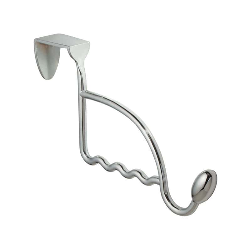 Interdesign 4 1 2 In L Chrome Silver Metal Medium Over The Door