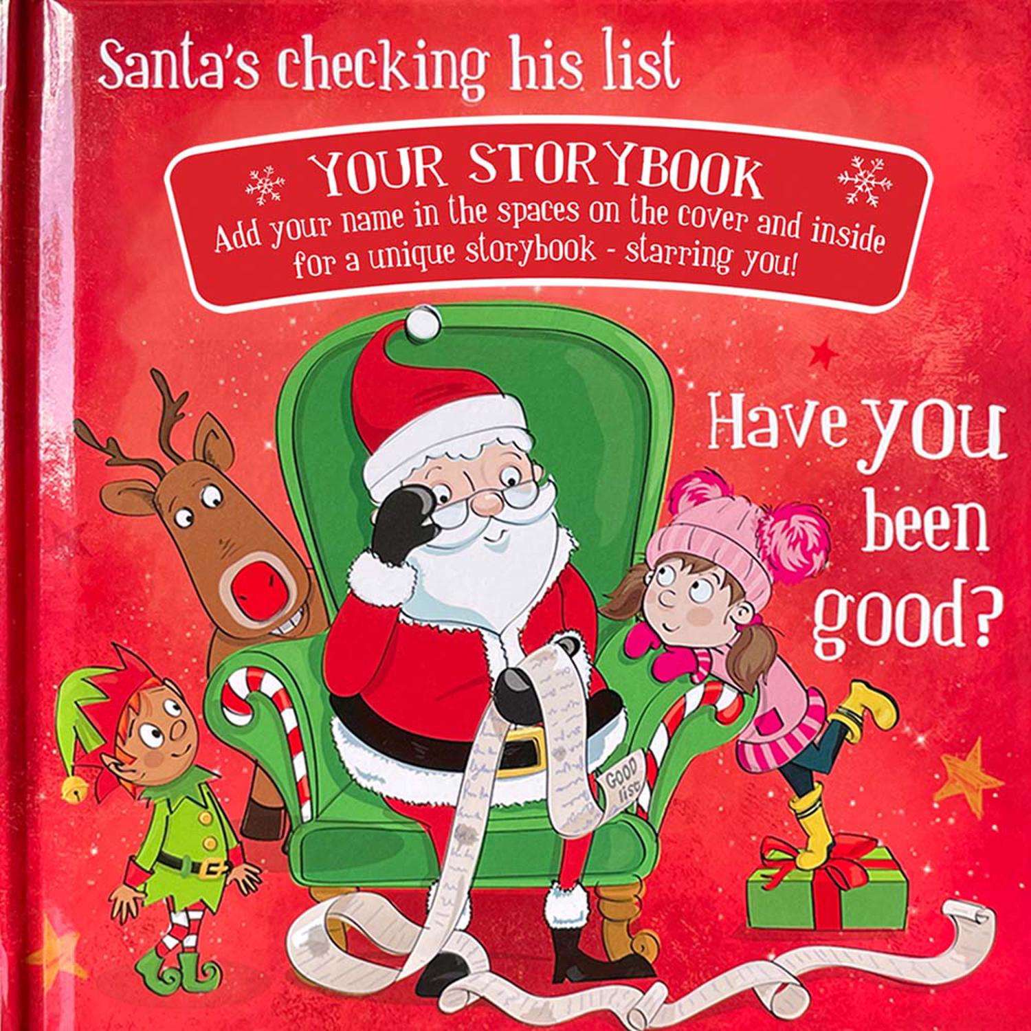 Christmas Santa's List (Female) Storybook - Ace Hardware