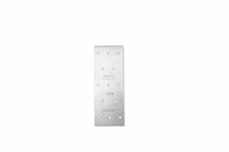 Simpson Strong-Tie 5 in. H x 0.04 in. W x 1.8 in. L Galvanized Steel ...