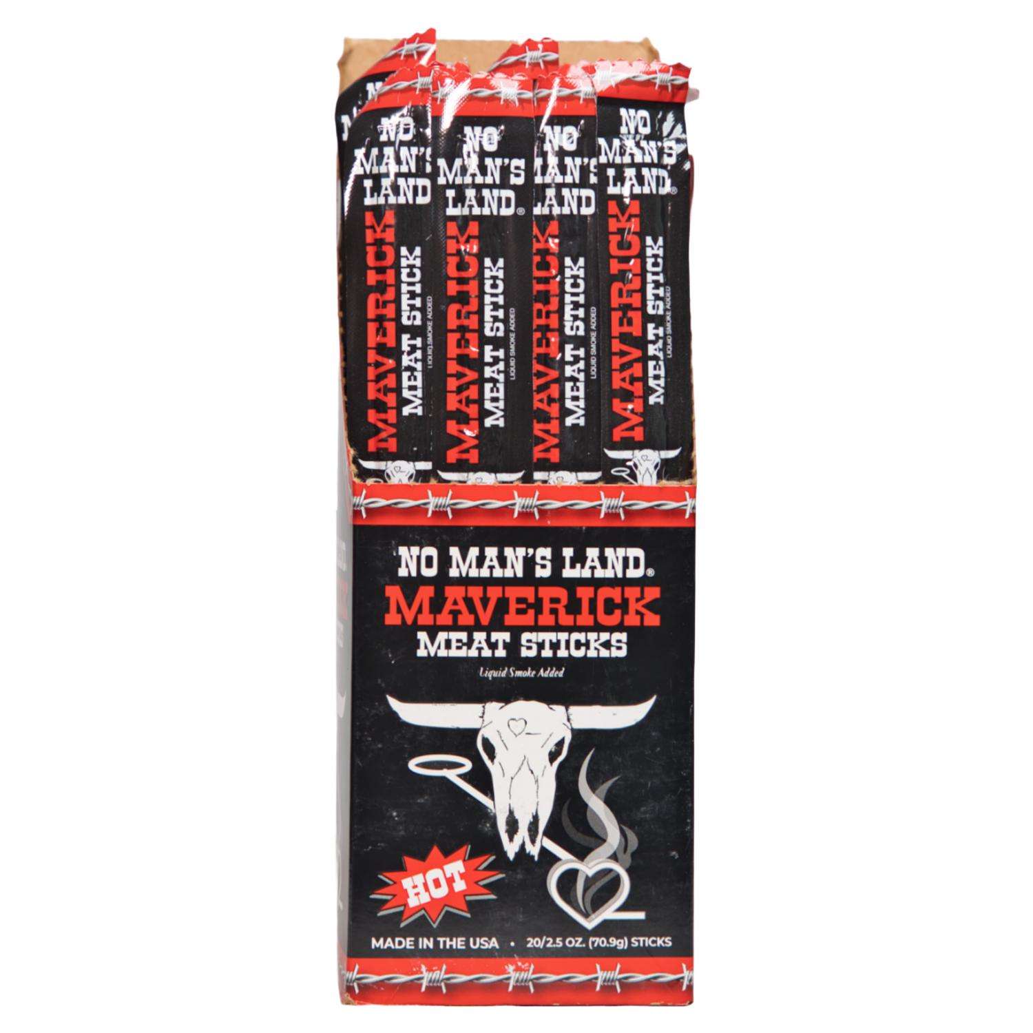 No Man's Land Maverick Hot Meat Sticks 2.5 oz Boxed - Ace Hardware