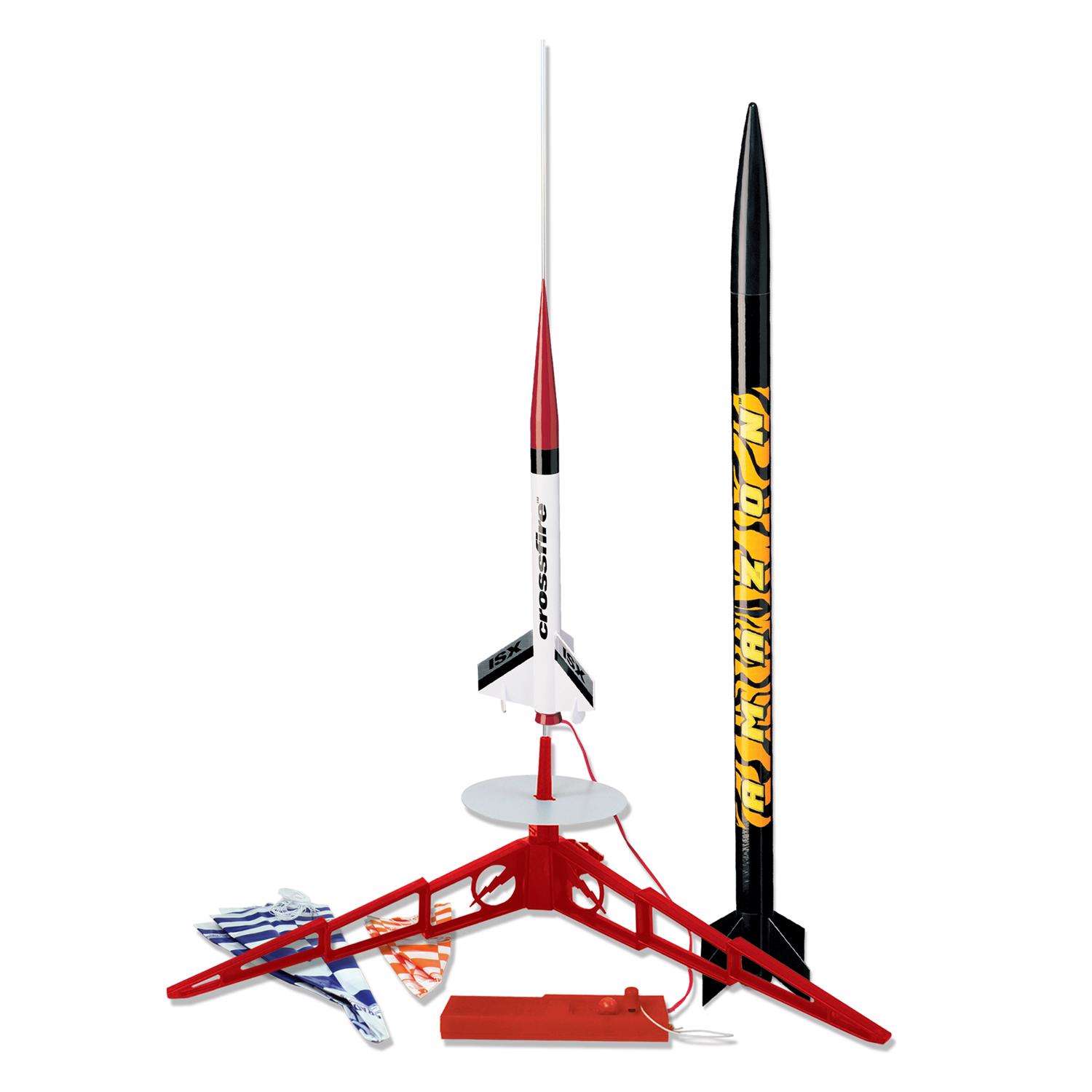 Estes Industries Tandem-X Rocket Launch Set Plastic Assorted 4 pc - Ace ...