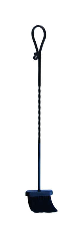 Panacea Black Powder Coated Steel Fireplace Brush - Ace Hardware