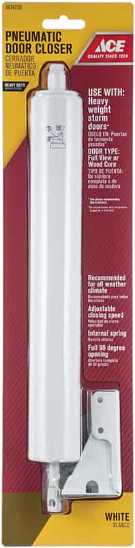 Ace Aluminum Aluminum Pneumatic Screen/Storm Door Closer - Ace Hardware