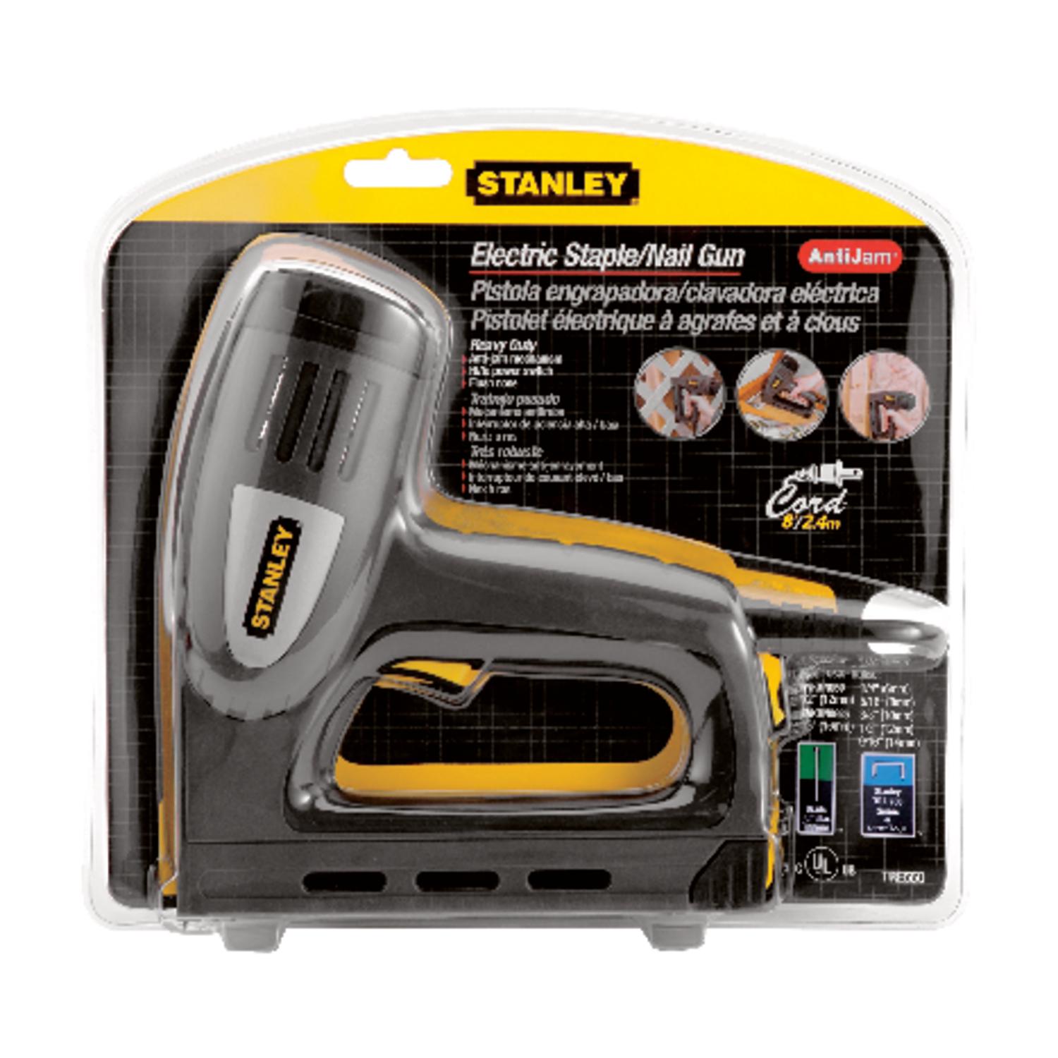 Stanley Heavy Duty 18 Ga. Corded Nail Gun Mfr TRE550 Ace Hardware